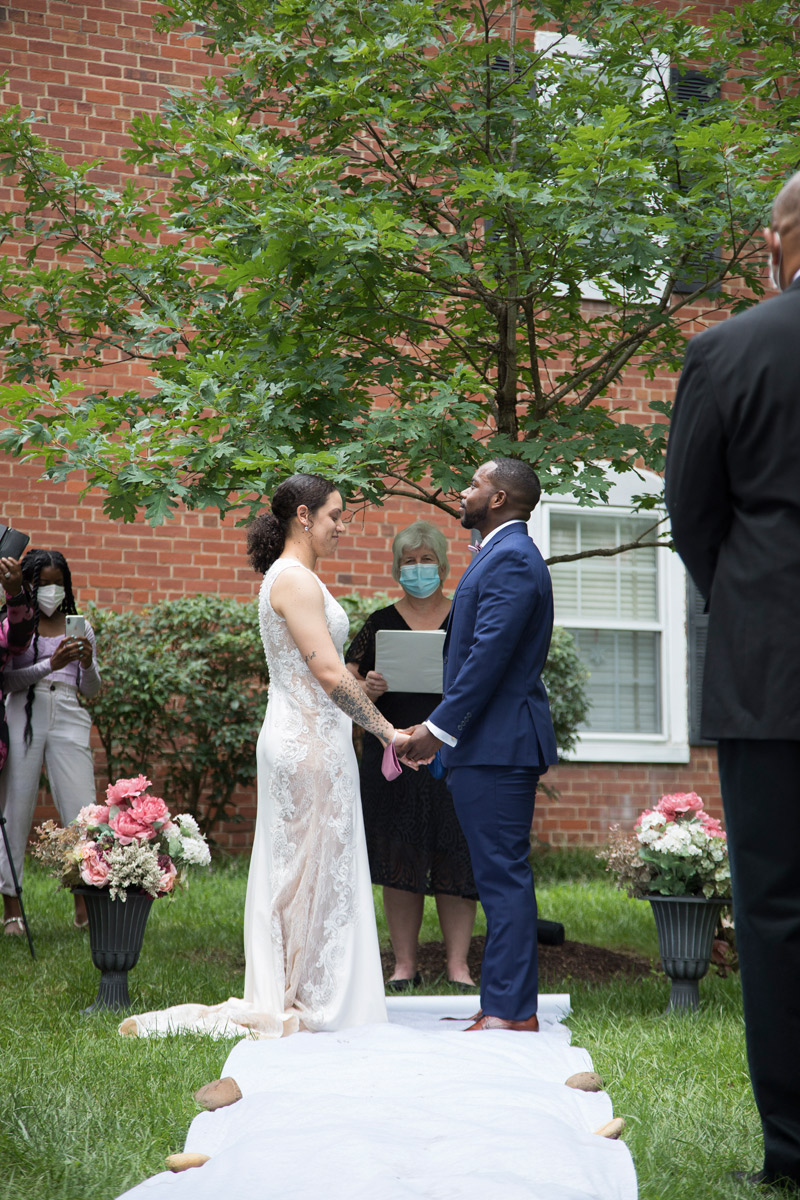 Gabby + Denzel Wedding | The Hendry House, Fort CF Smith in Arlington ...