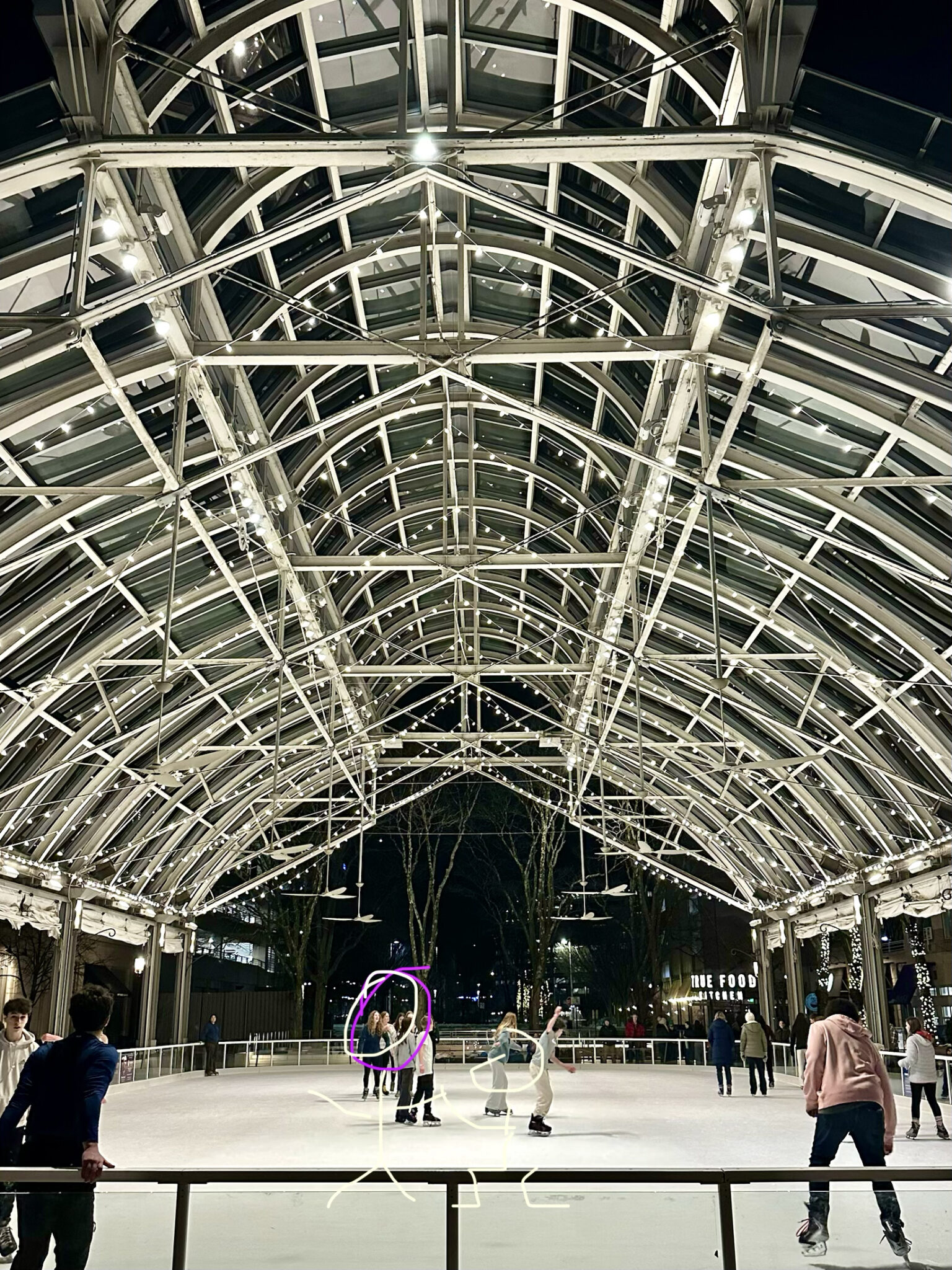Surprise Proposal at Reston Town Center Ice Skating Pavilion | NOVA ...